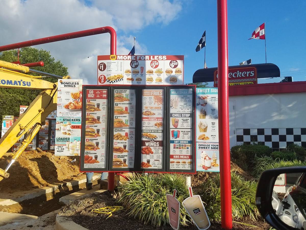Menu at Checkers fast food, Oxon Hill, Oxon Hill Rd