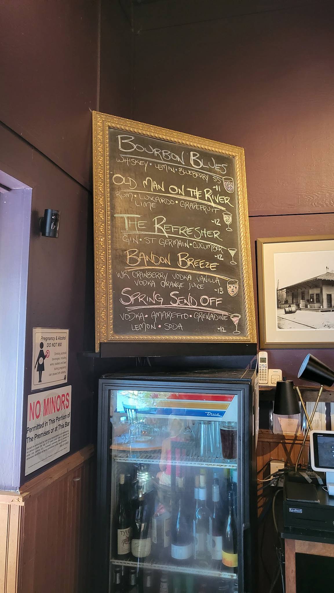 Menu at Waterfront Depot Restaurant, Florence