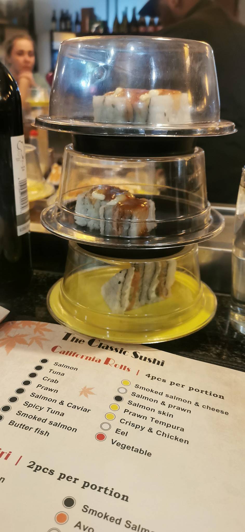 Menu at Yamakado Sushi Restaurant, Pretoria, The Grove Mall