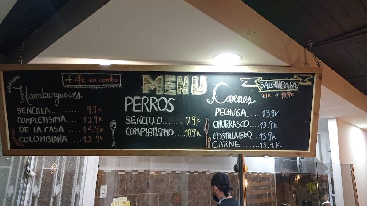 Menu at After Eats - Comidas rápidas restaurant, Bogotá