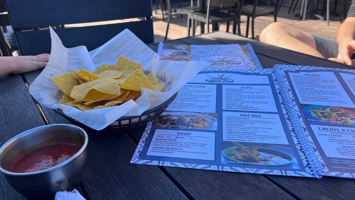 Menu at Agave Azul Mexican Grill & Bar, Roanoke