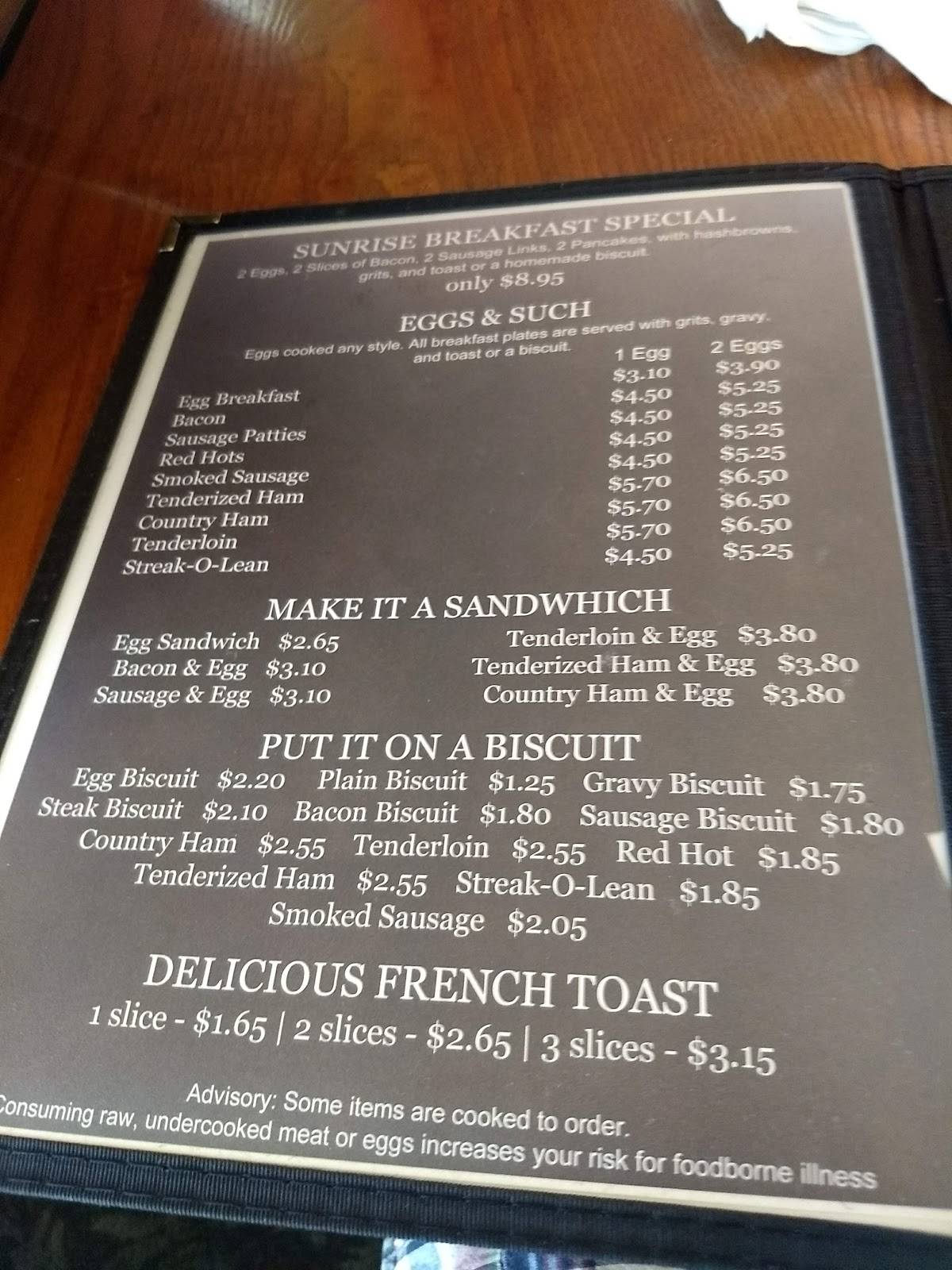 Menu at Midway Meal House restaurant, Alpharetta
