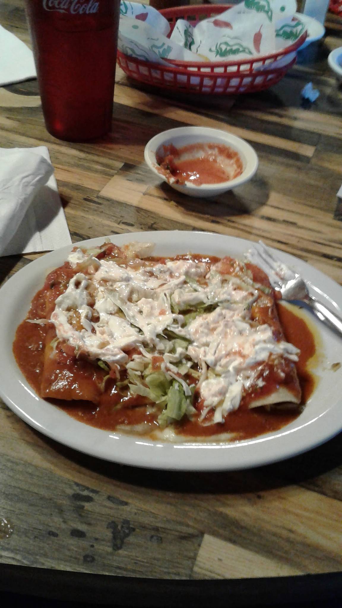 Menu at Arandas Mexican Restaurant, Salem