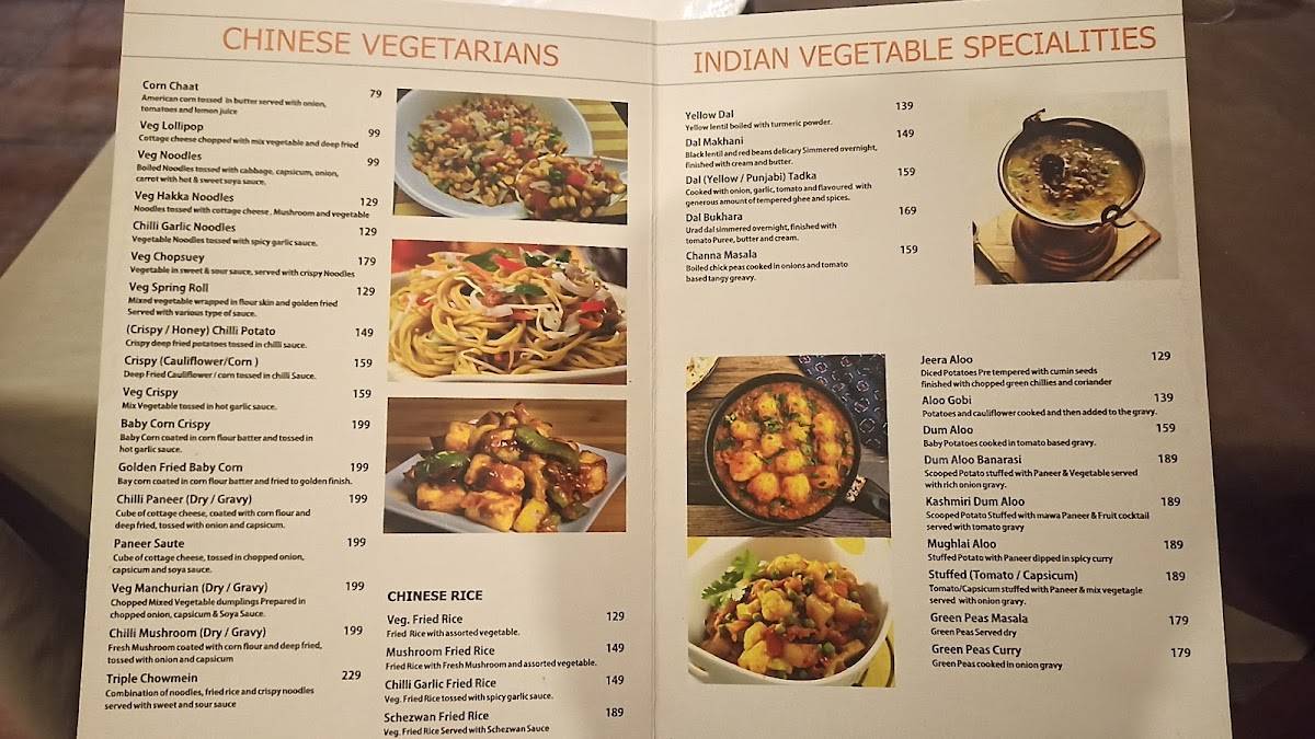 Menu at Atithi restaurant, Dewarchaur Kham, Transport Nagar