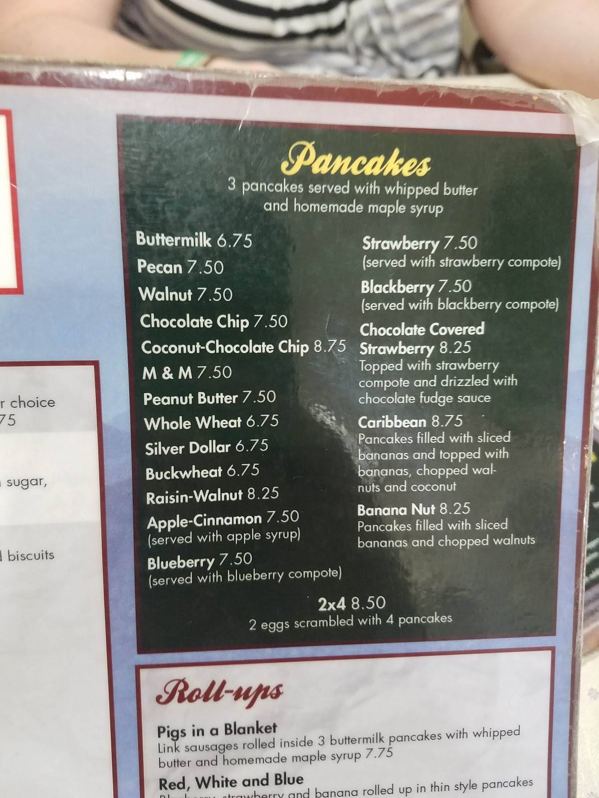 Menu at Atrium Restaurant, Gatlinburg