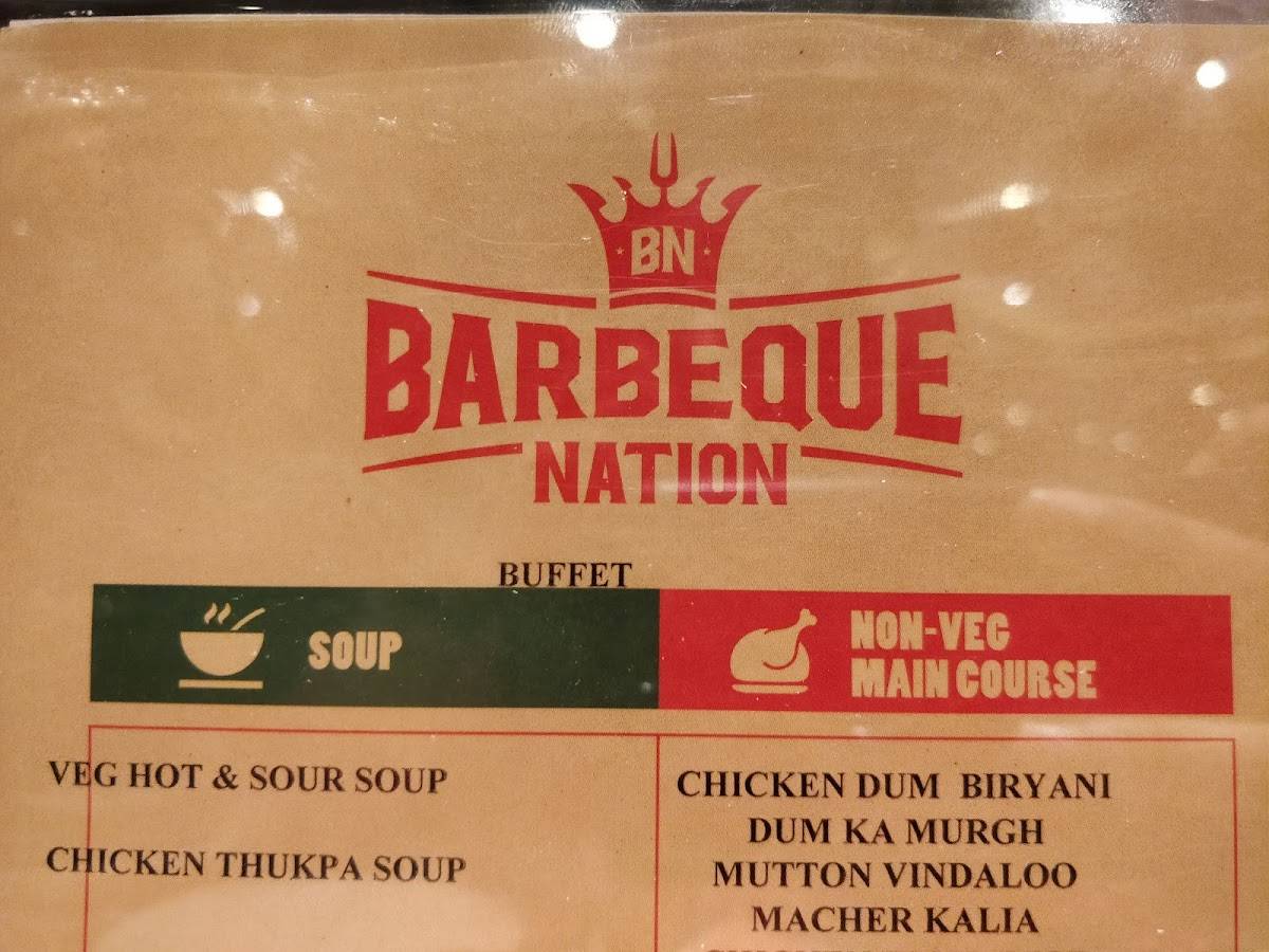 Menu at Barbeque Nation, Ranchi, No 48