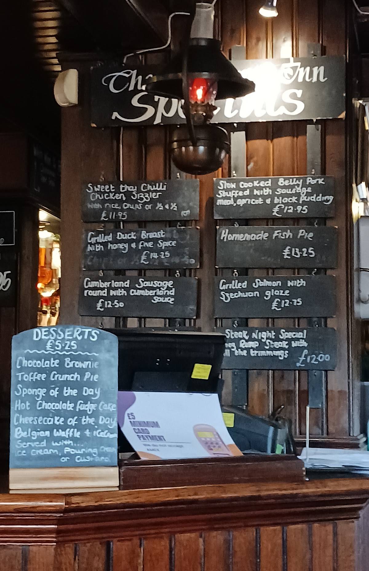 Menu at Molescroft Inn pub & bar, Beverley, 75 Molescroft Rd