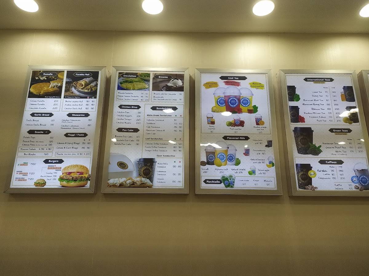 Menu at Indian Tea House, Bhopal, 6CCQ+9JX