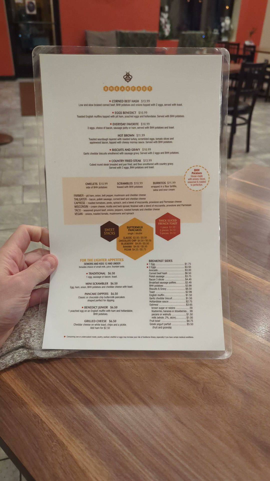 Menu at Black Honey Hashery pub & bar, De Pere