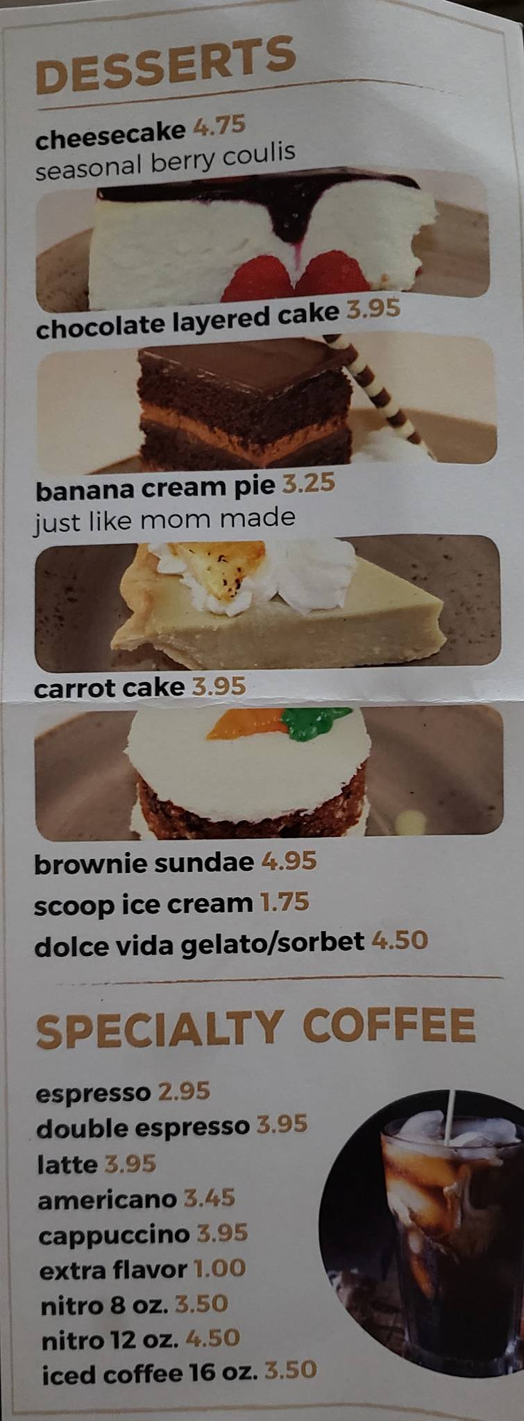Menu at Diamond Cafe, Tucson, 7350 S Nogales Hwy