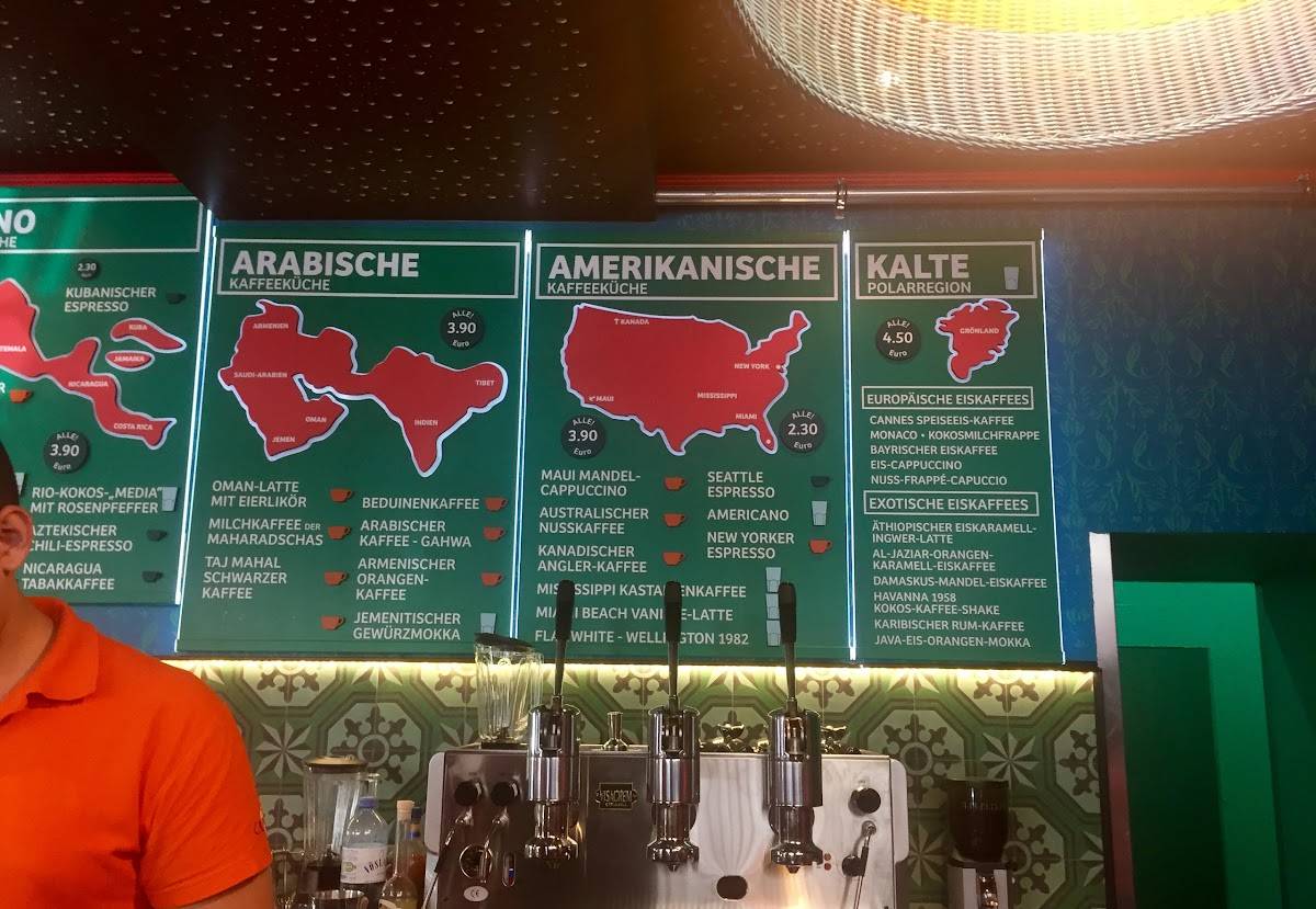 Speisekarte von Cafe Frei Wien, Wien