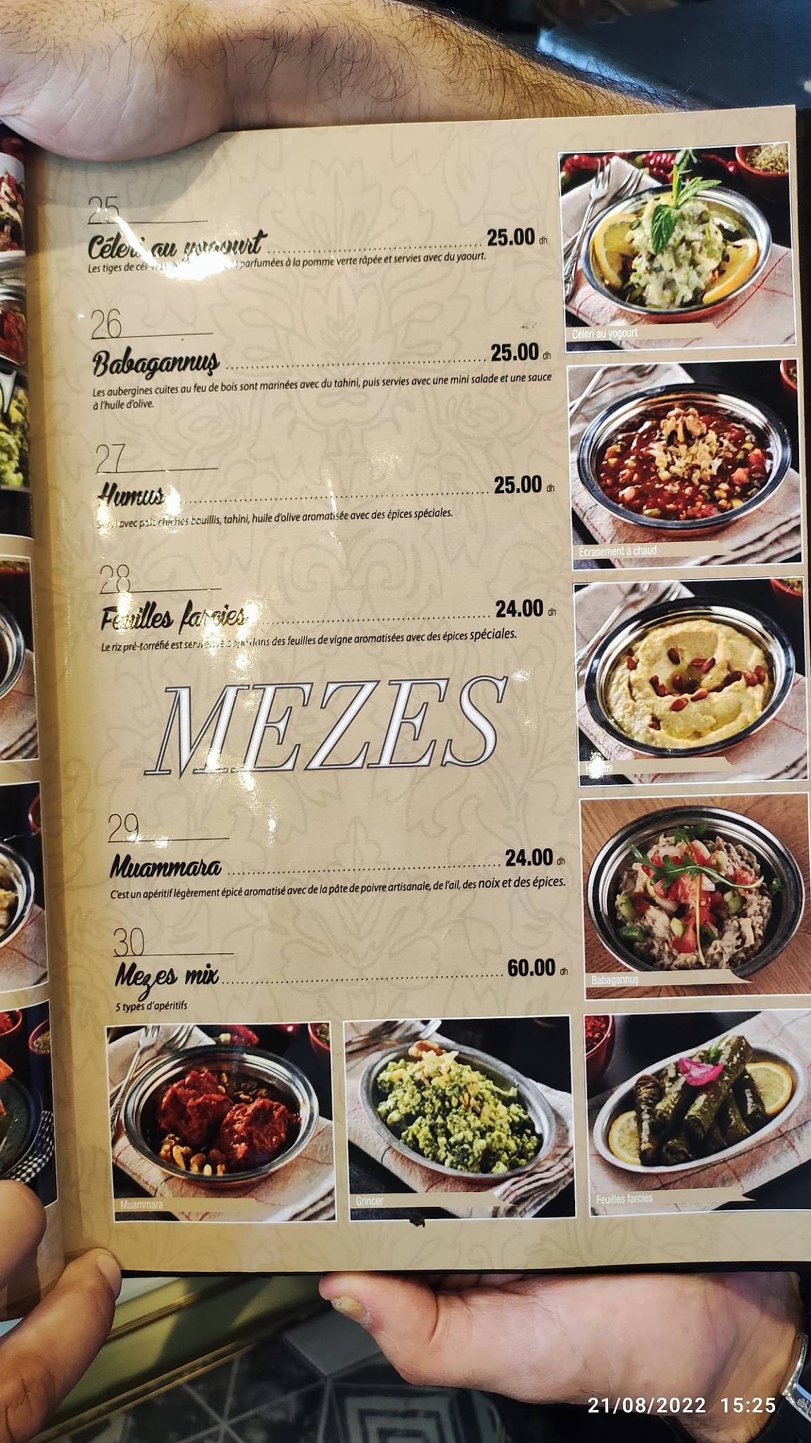 Speisekarte von Chef Efsane, Maarif. restaurant, Casablanca