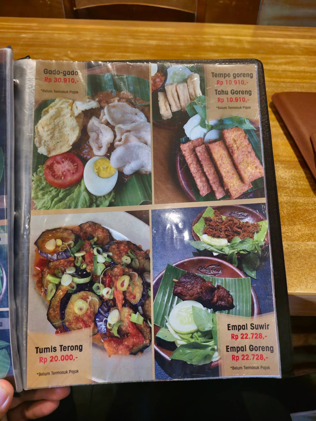 Menu at Cobek Cobek Boulevard restaurant, Makassar, Jl. Boulevard No.6 A3