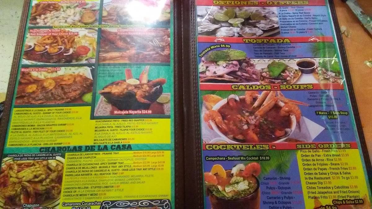 Menu at El Charro restaurant, Crawfordsville, 113 E Pike St