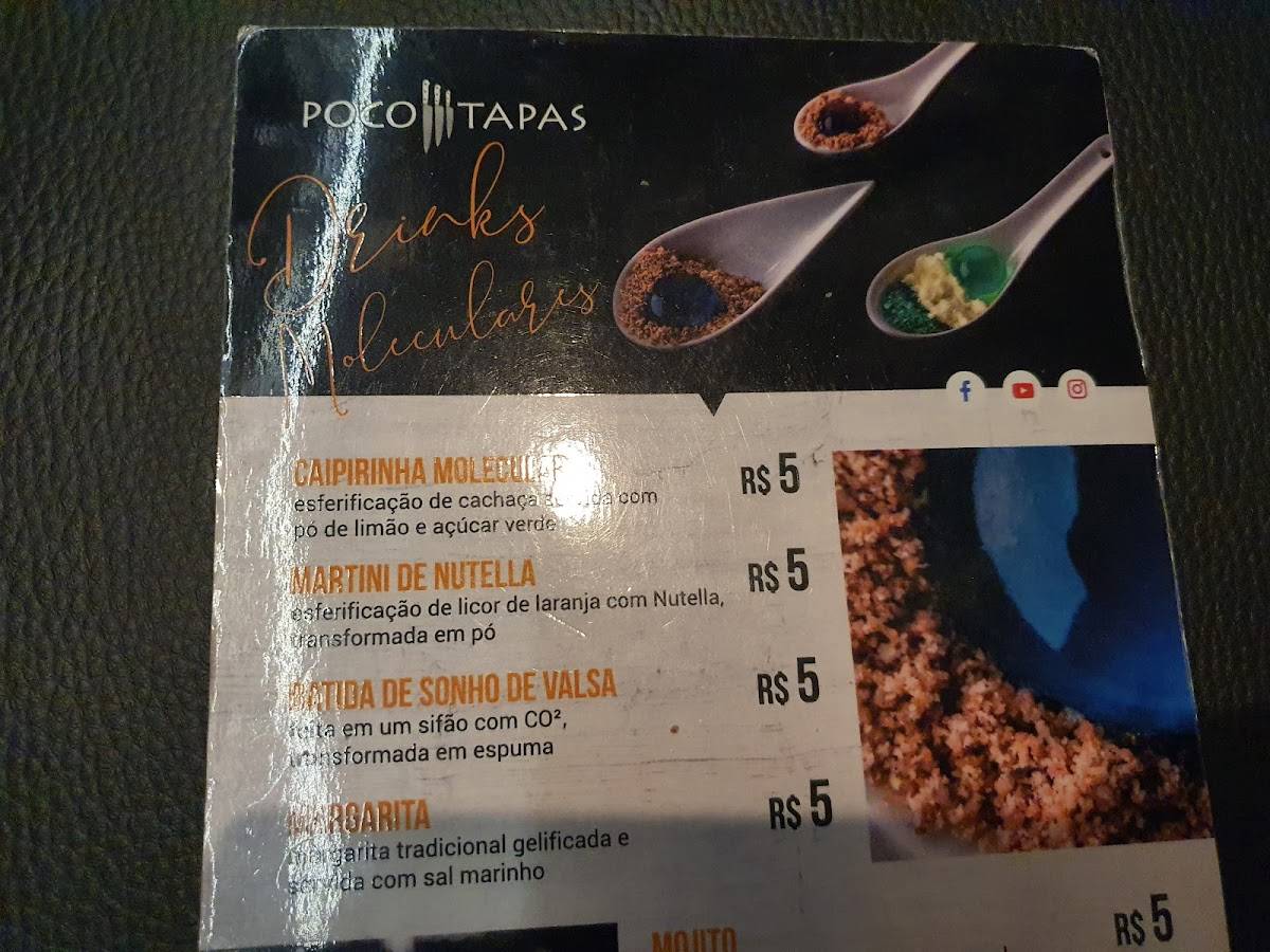 Menu em Restaurante Poco Tapas, Curitiba