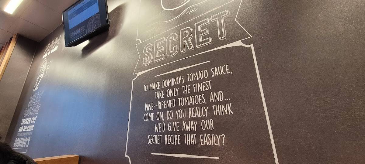 Menu at Domino's Pizza - Portrush pizzeria, Portrush