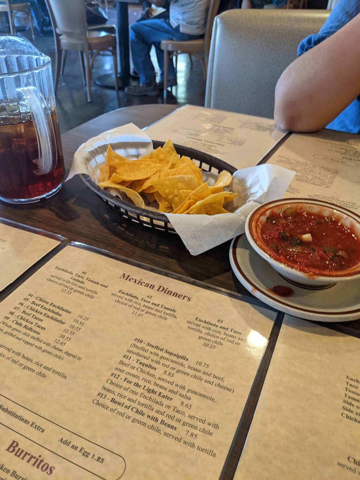Menu at Don Diego's Restaurant & Lounge, Gallup