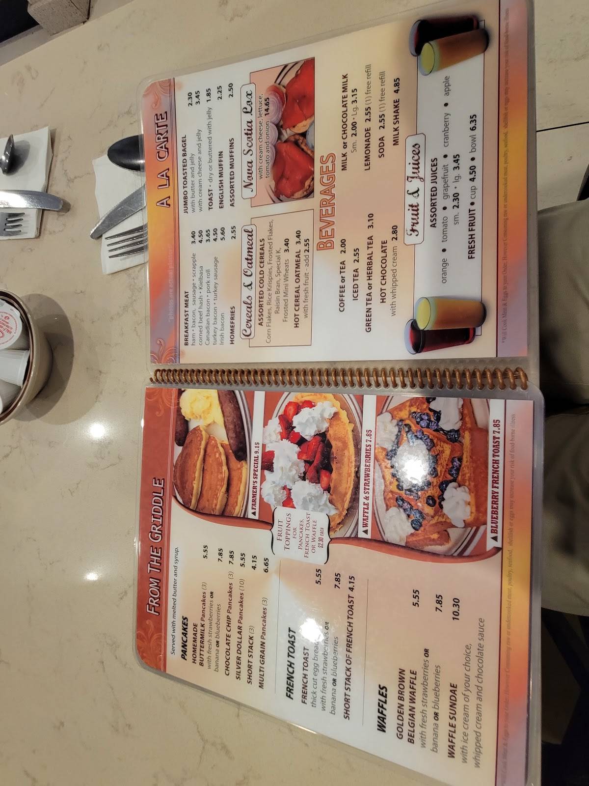 Menu at Eagle Diner restaurant, Warminster