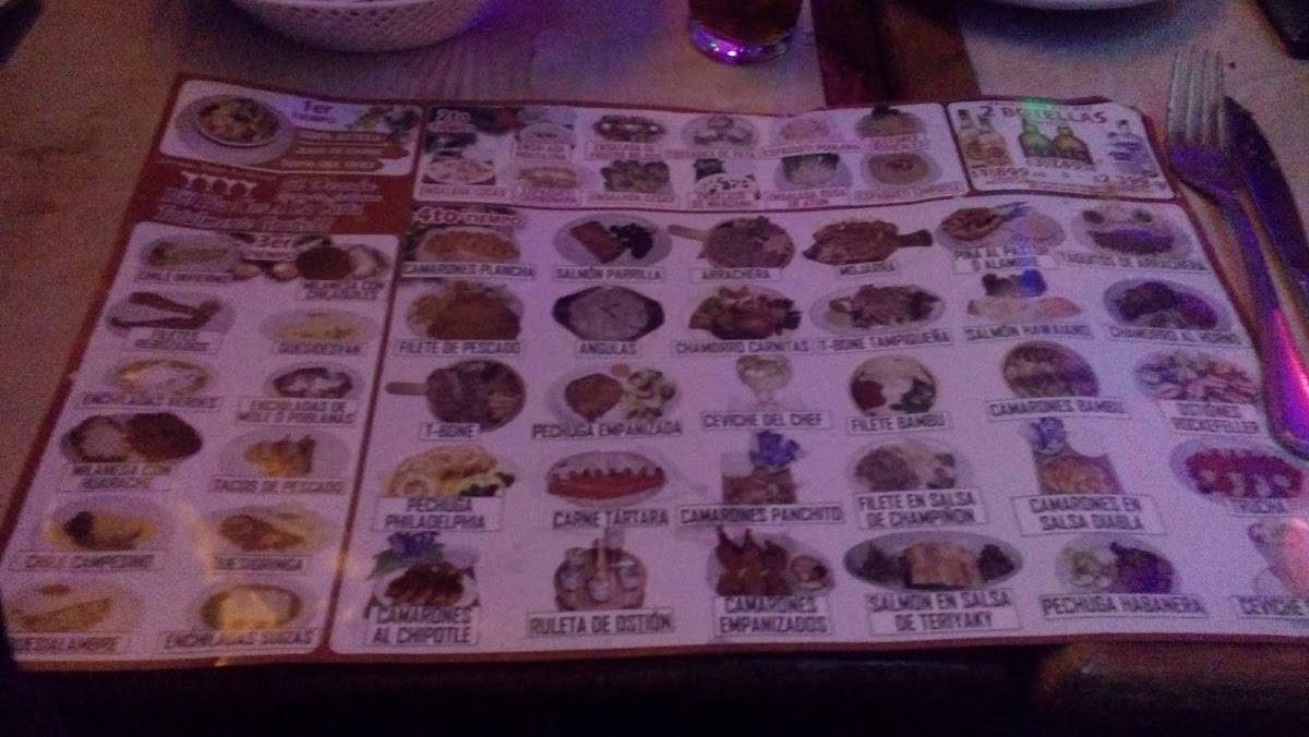 Carta del restaurante El Desván, Ciudad del México, Av. Insurgentes Sur ...