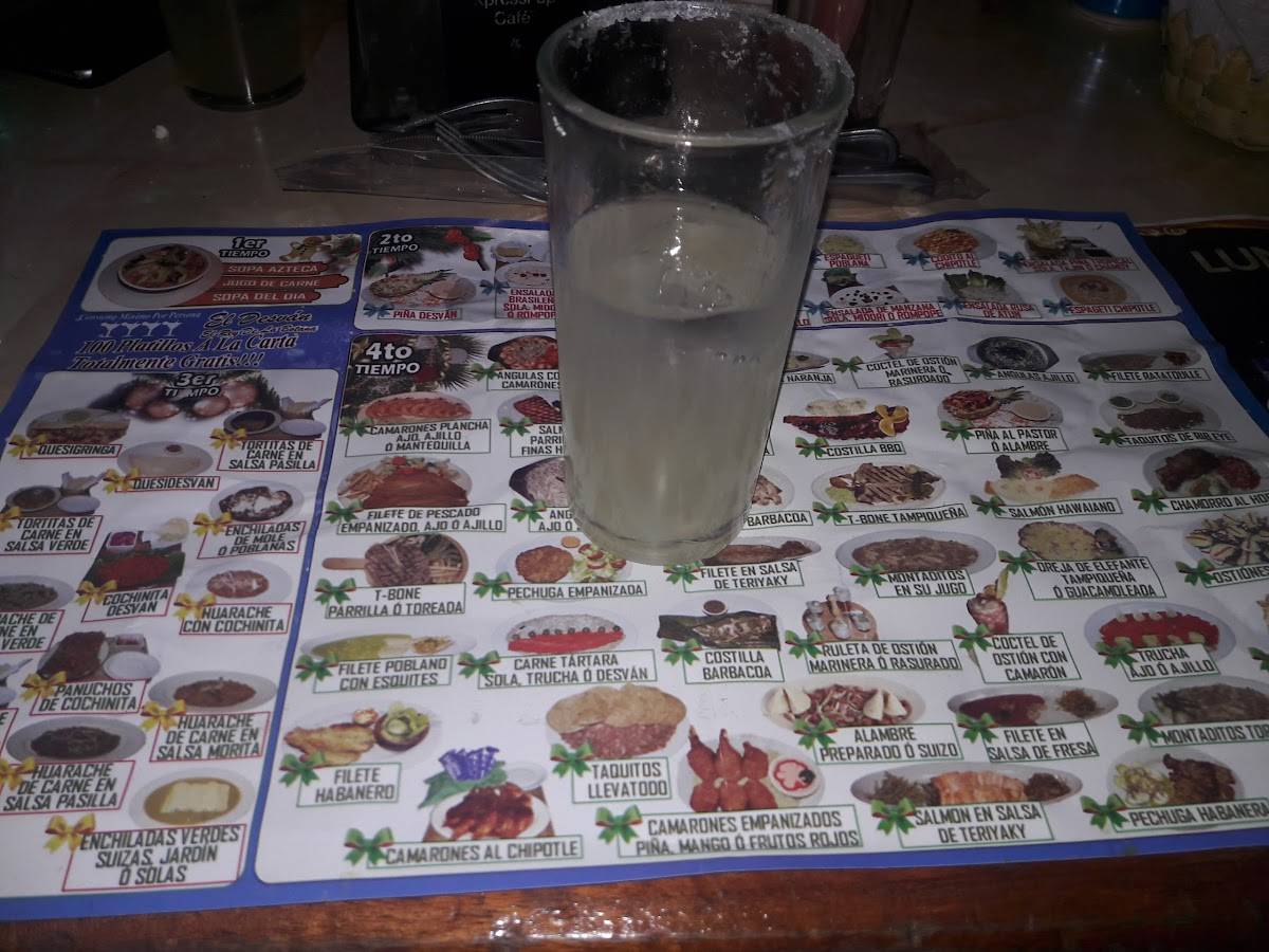 Carta del restaurante El Desván, Ciudad del México, Av. Insurgentes Sur ...
