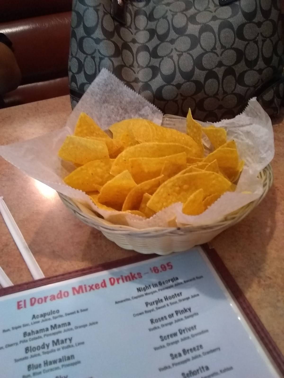 Menu at El Dorado Mexican Bar & Grill, McComb, Veterans Blvd