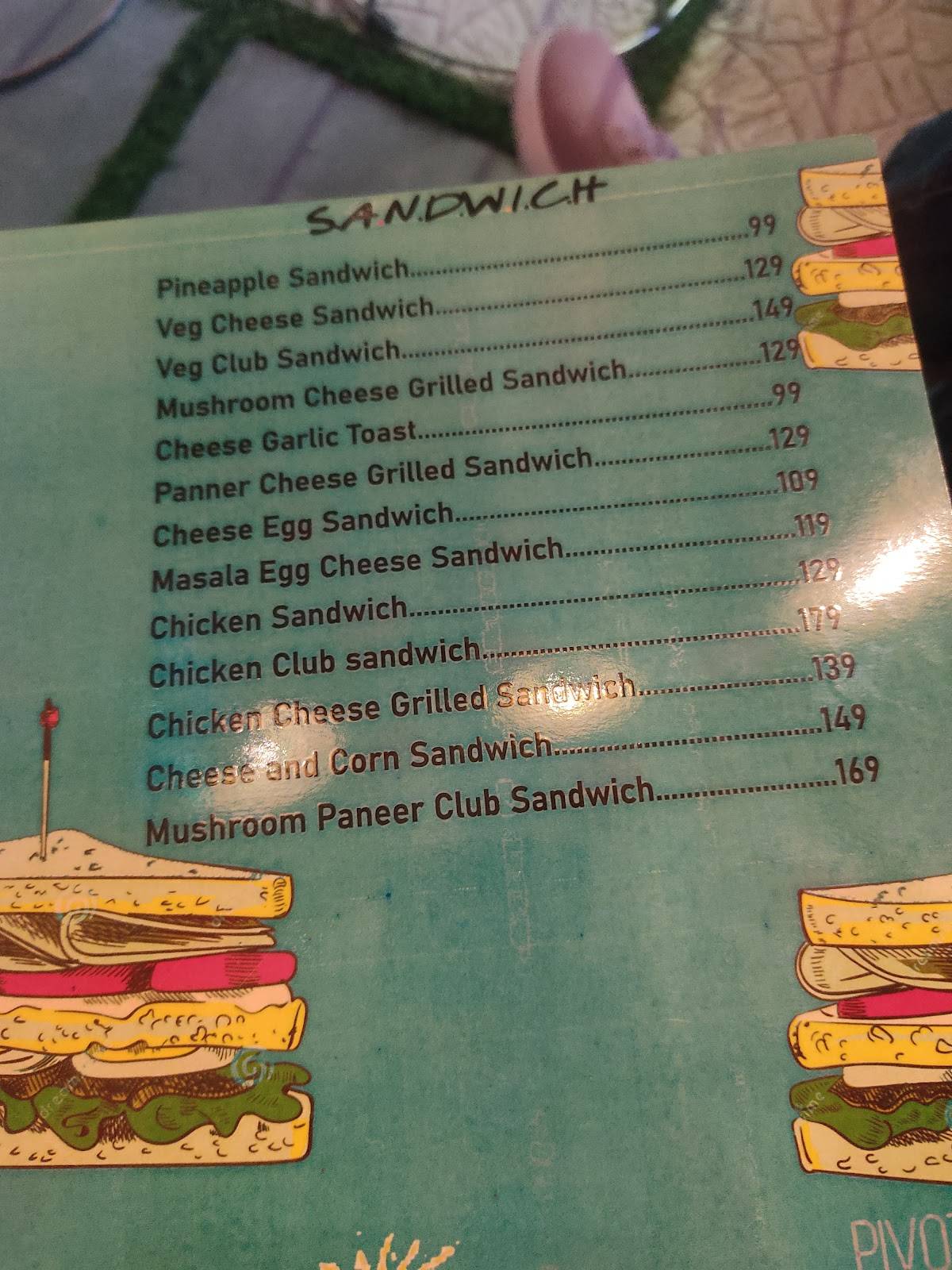 Menu at FRIENDS CAFE, Patna, Shop No. 3