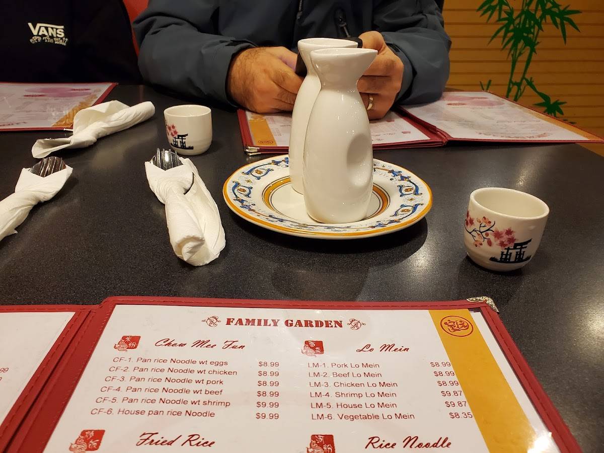 Menu at Family Garden restaurant, Richland