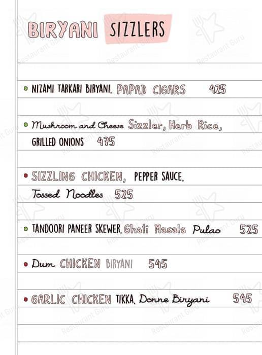 Menu at Farzi Cafe Indore, Indore, Apollo premier building