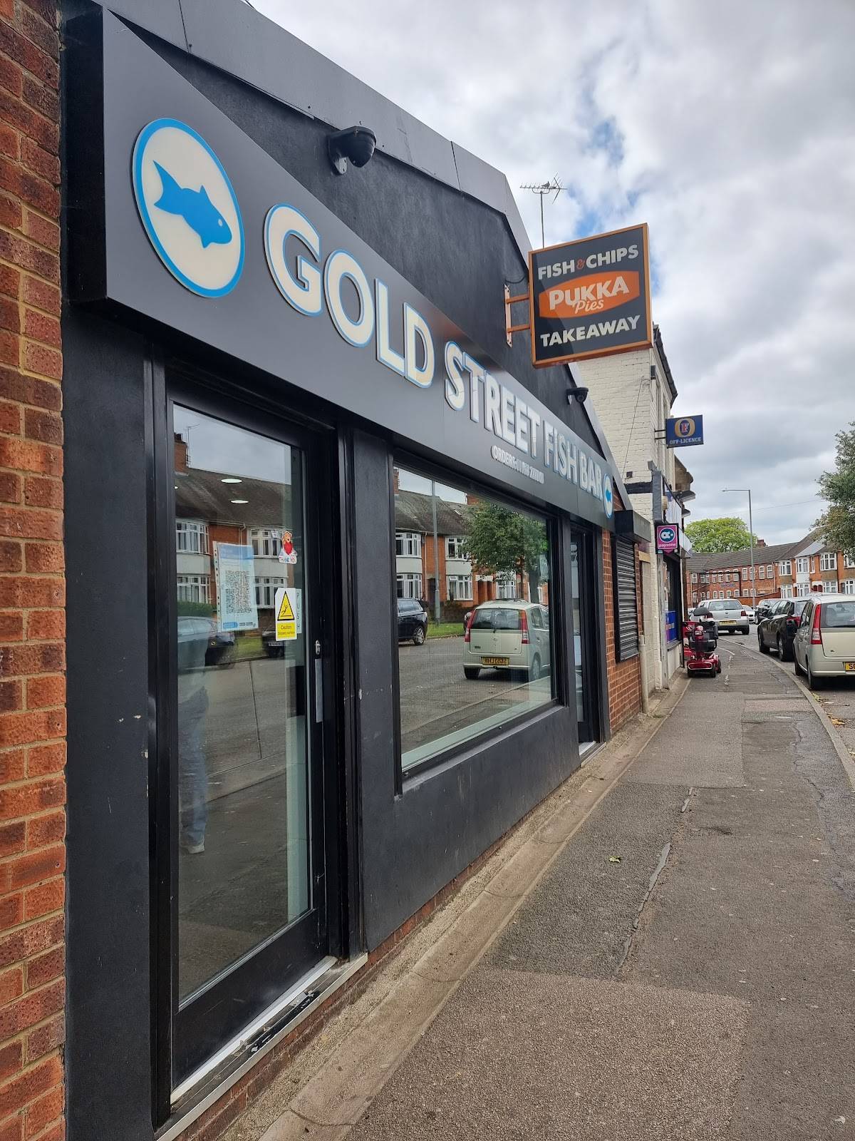 Menu at Gold Street Fish Bar, Wellingborough
