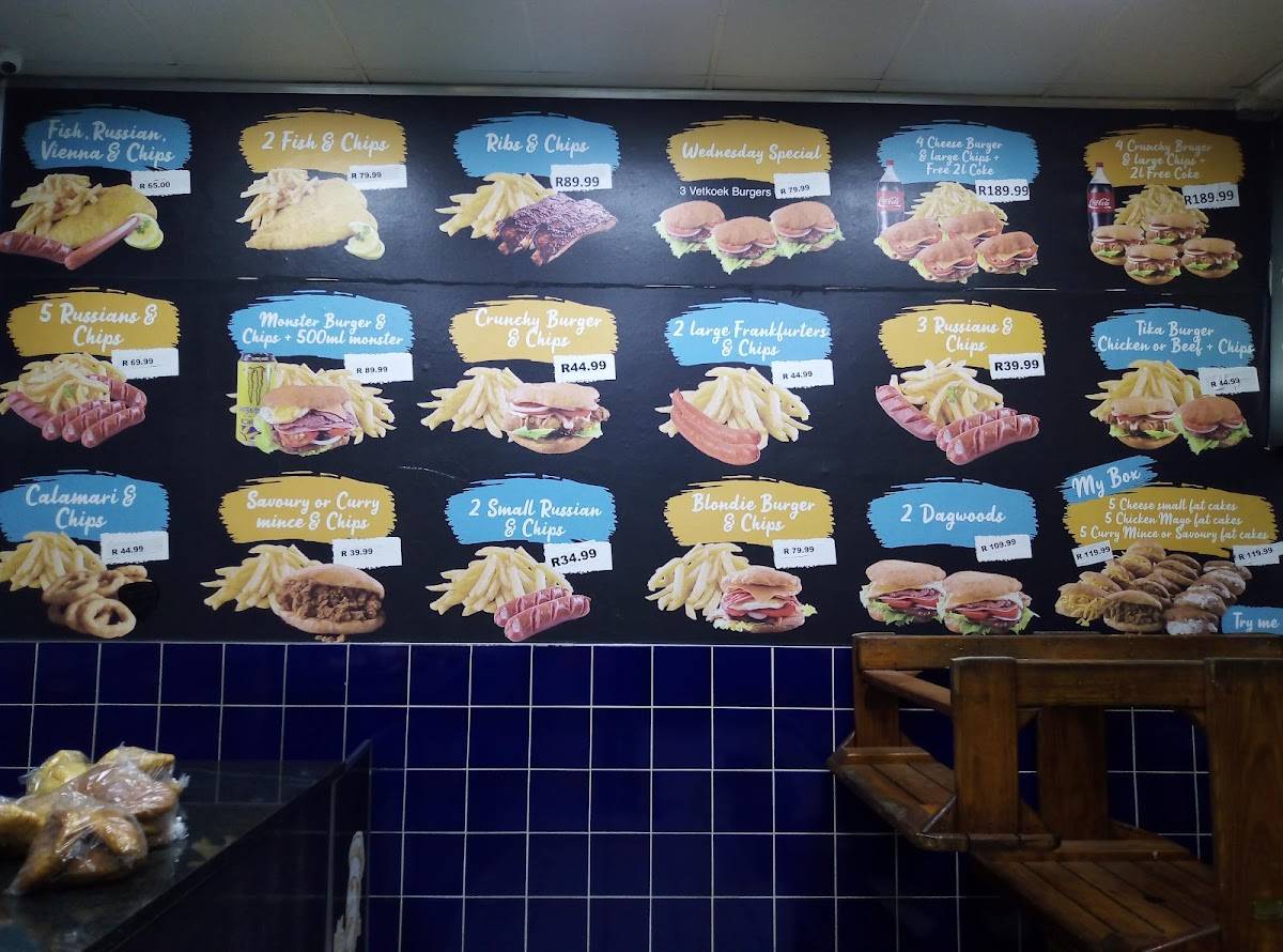 Menu at Fat Cake City restaurant, Kempton Park, Shopping Centre