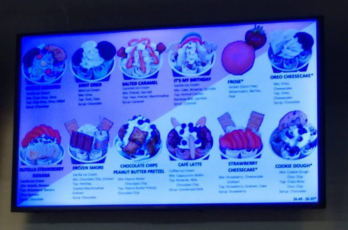Menu at Sweet Monster Ice Cream desserts, Fort Wayne