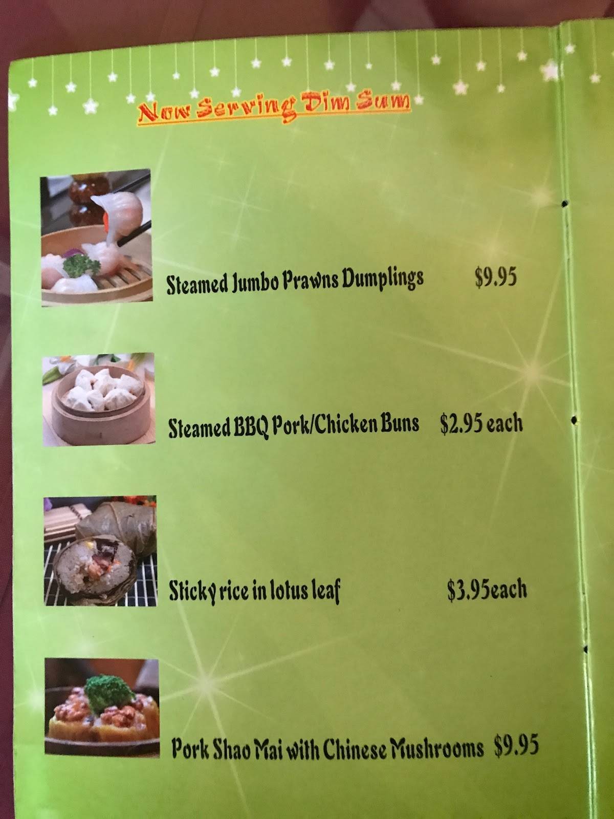 Menu at Fortune Star Chinese Restaurant, Sequim