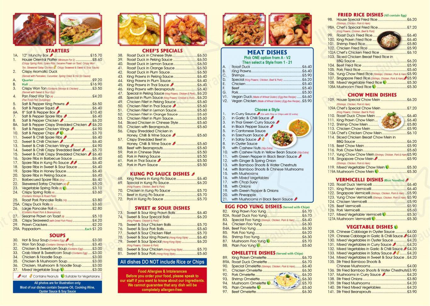 Menu at Fortune Takeaway fast food, Stroud, 16 Westward Rd