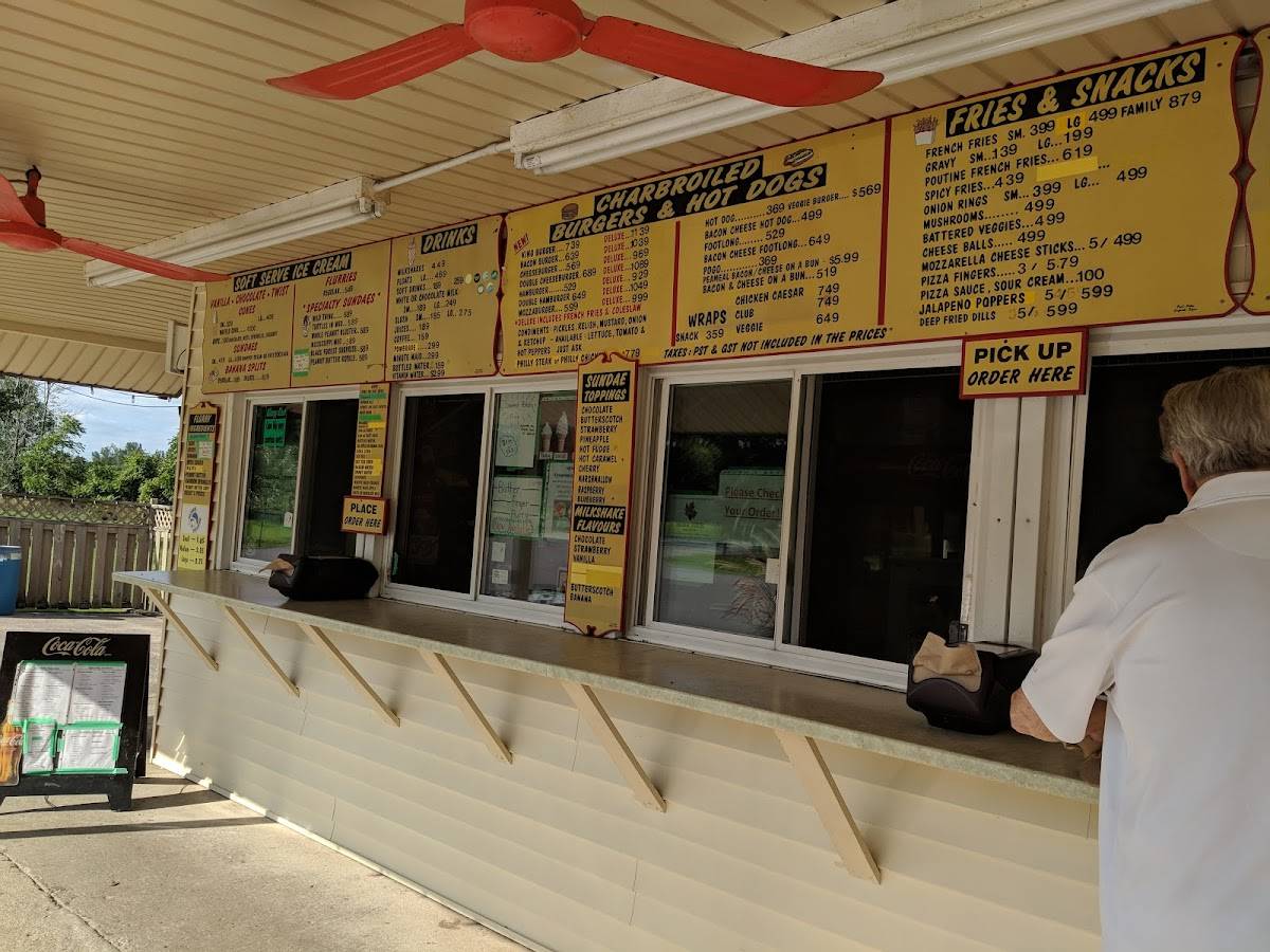 Menu at Freeze King restaurant, Huron East, Huron Rd