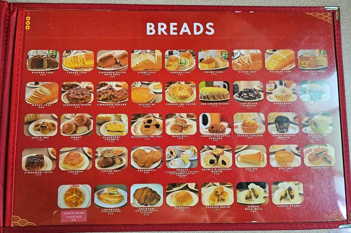 Menu at GOODTASTE RESTAURANT, Baguio, Otek St