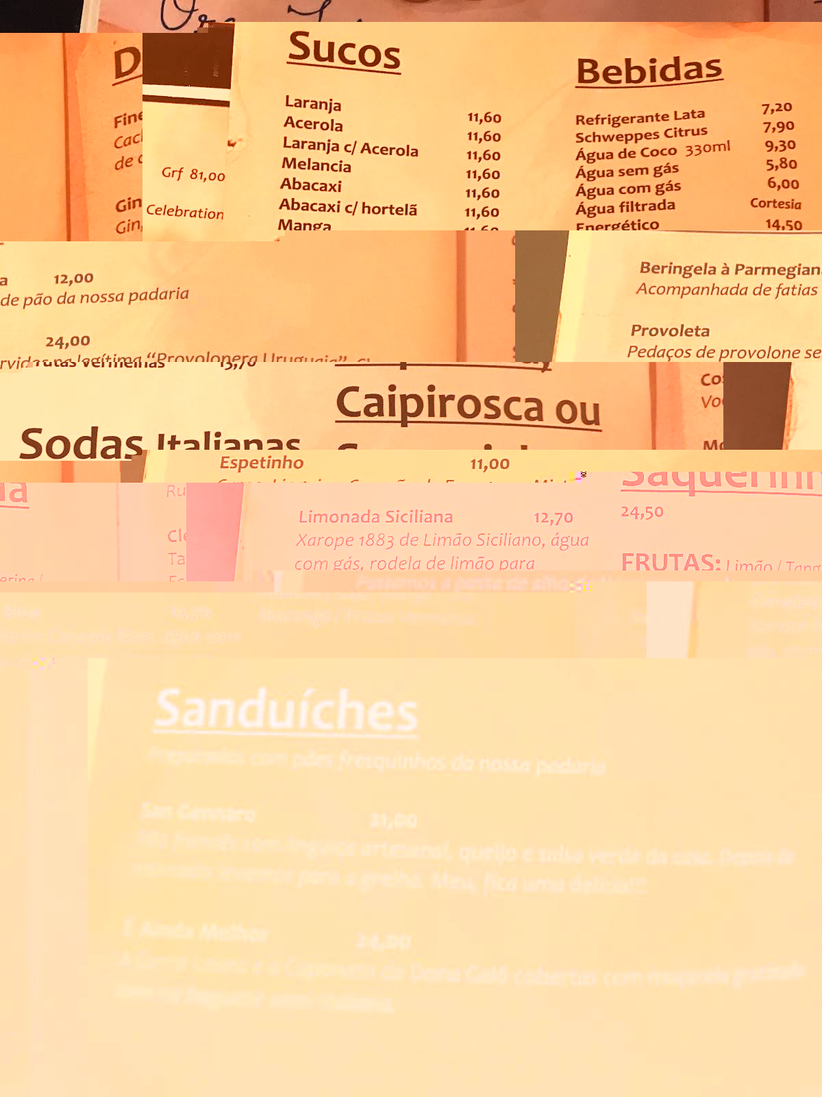 Menu em Galeteria Dona Galô restaurante, São Paulo
