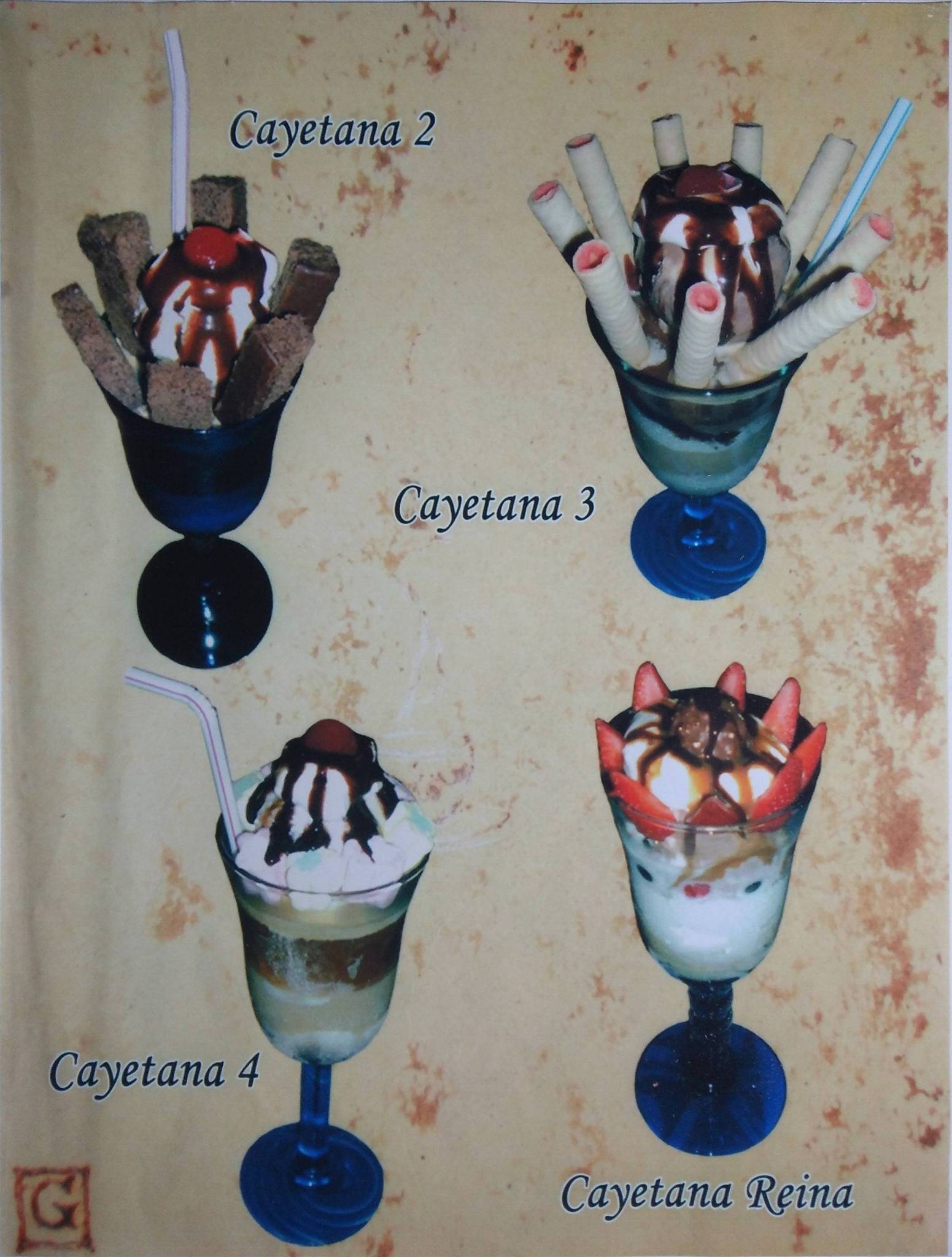 Carta de Goya Cafe, Facatativá