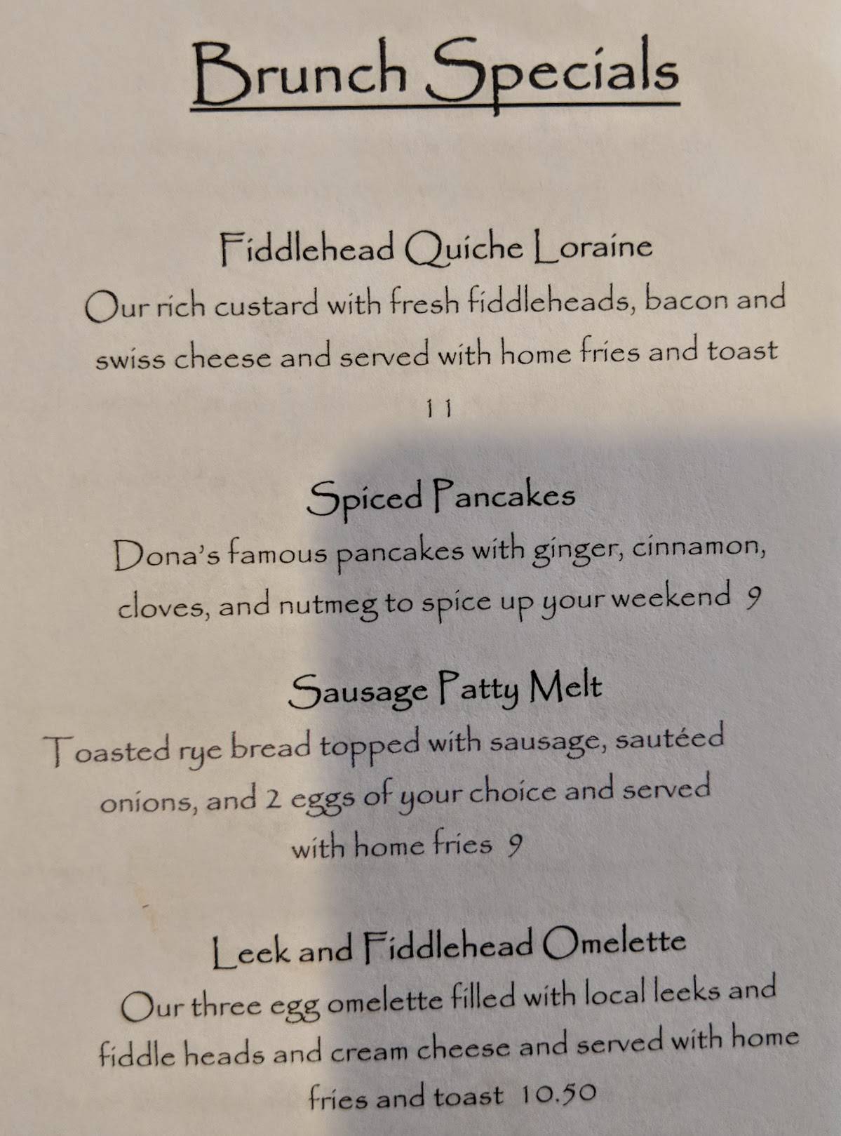 Menu at HOMESTEAD Kitchen Bar, Farmington
