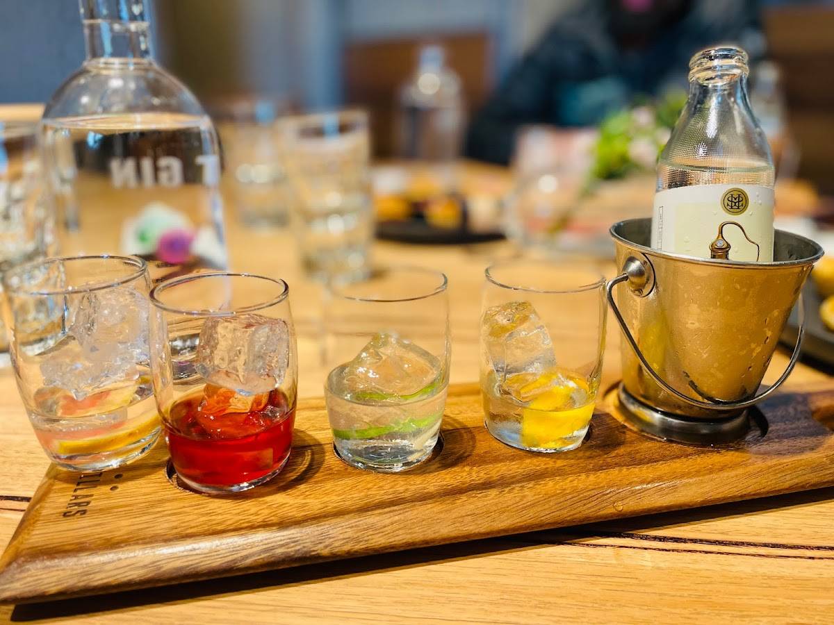 Menu at Four Pillars Gin Distillery pub & bar, Healesville