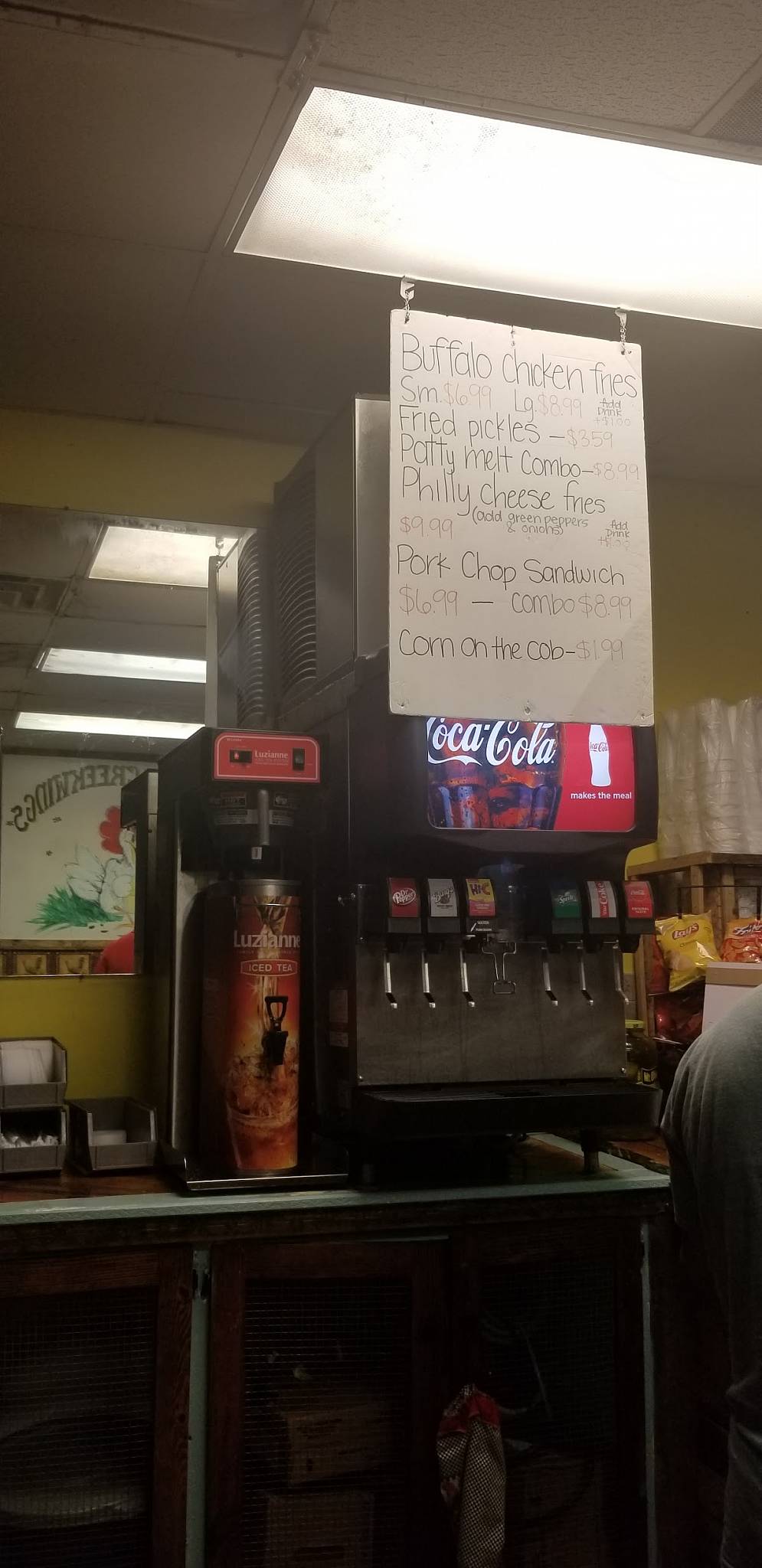 Menu at Honey Creek Wings restaurant, Conyers, Honey Creek Rd SE