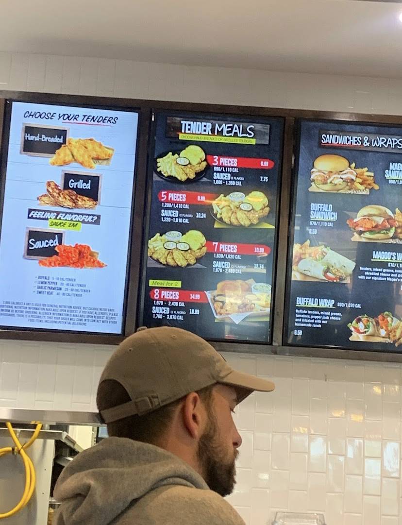 Menu at Huey Magoo's Chicken Tenders fast food, Loganville
