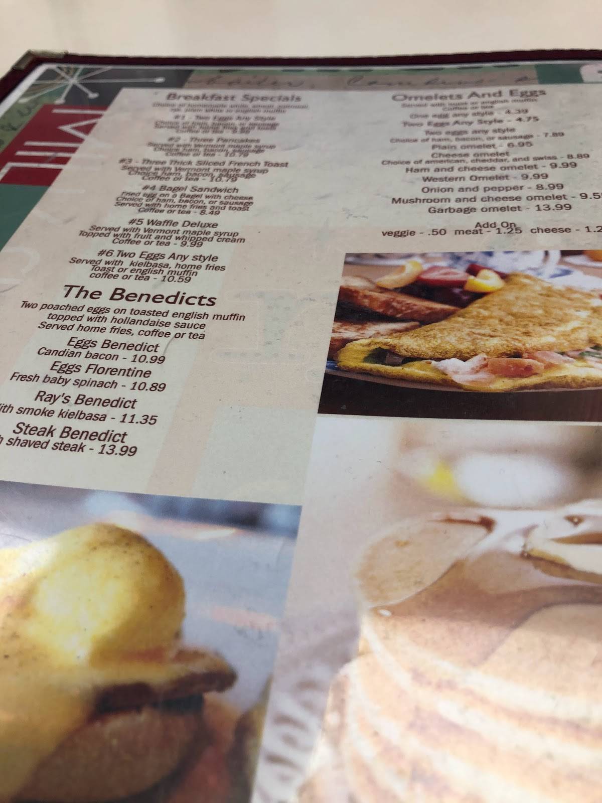 Menu at Jan’s Fairlee Diner restaurant, Fairlee, 614 US - 5N