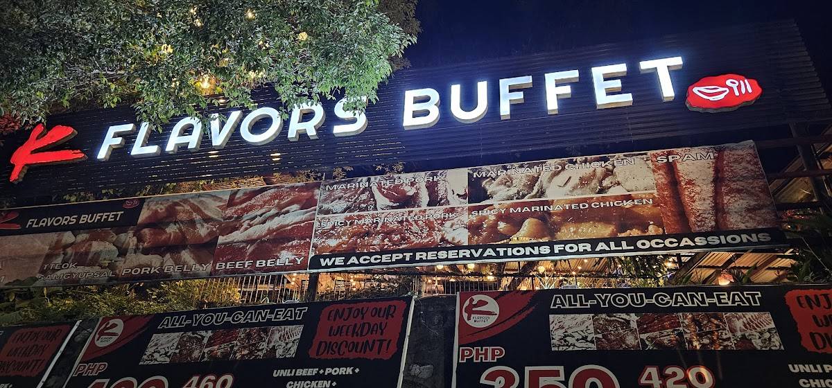 Menu at K Flavors Buffet restaurant, Baguio, 36 Legarda Rd