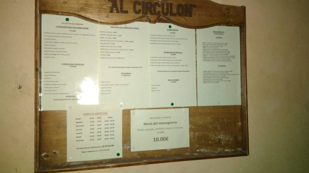 Menu da La Posteria Italiana Boffalora sopra Ticino ristorante ...