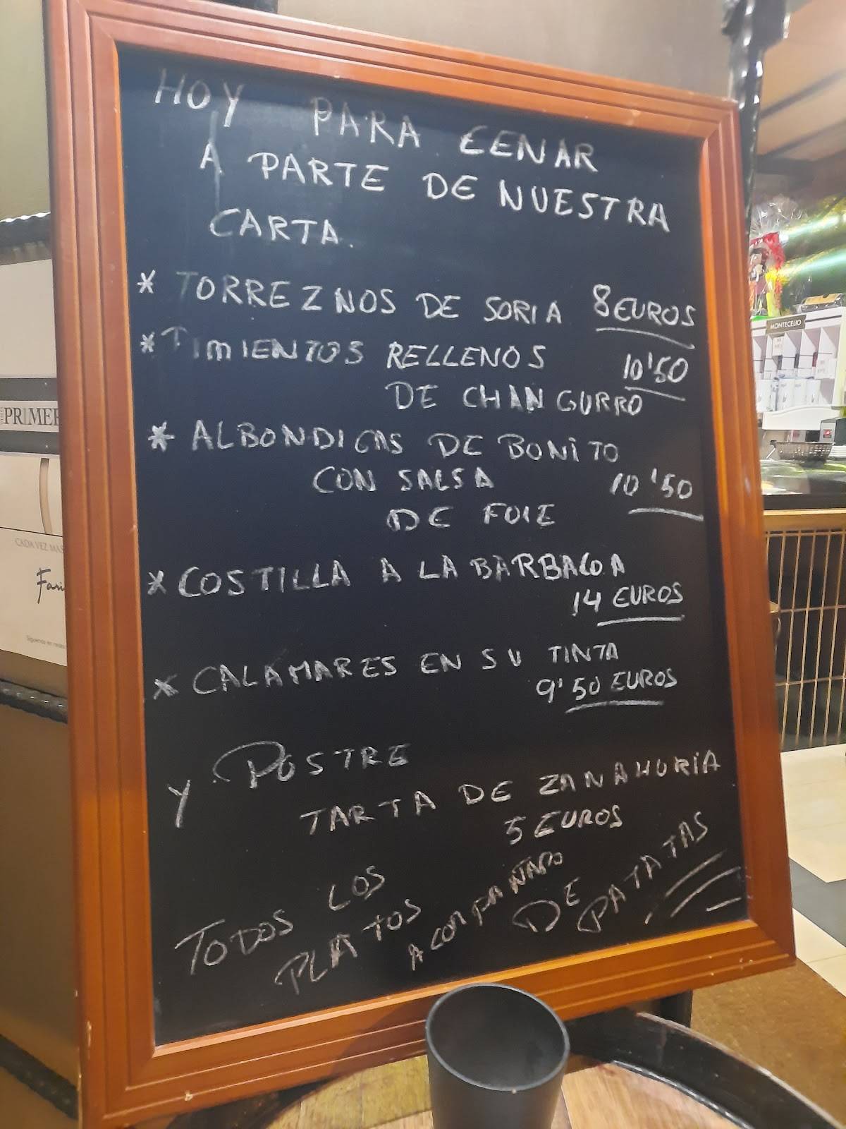 Menu at La Solera de Torres pub & bar, Torres
