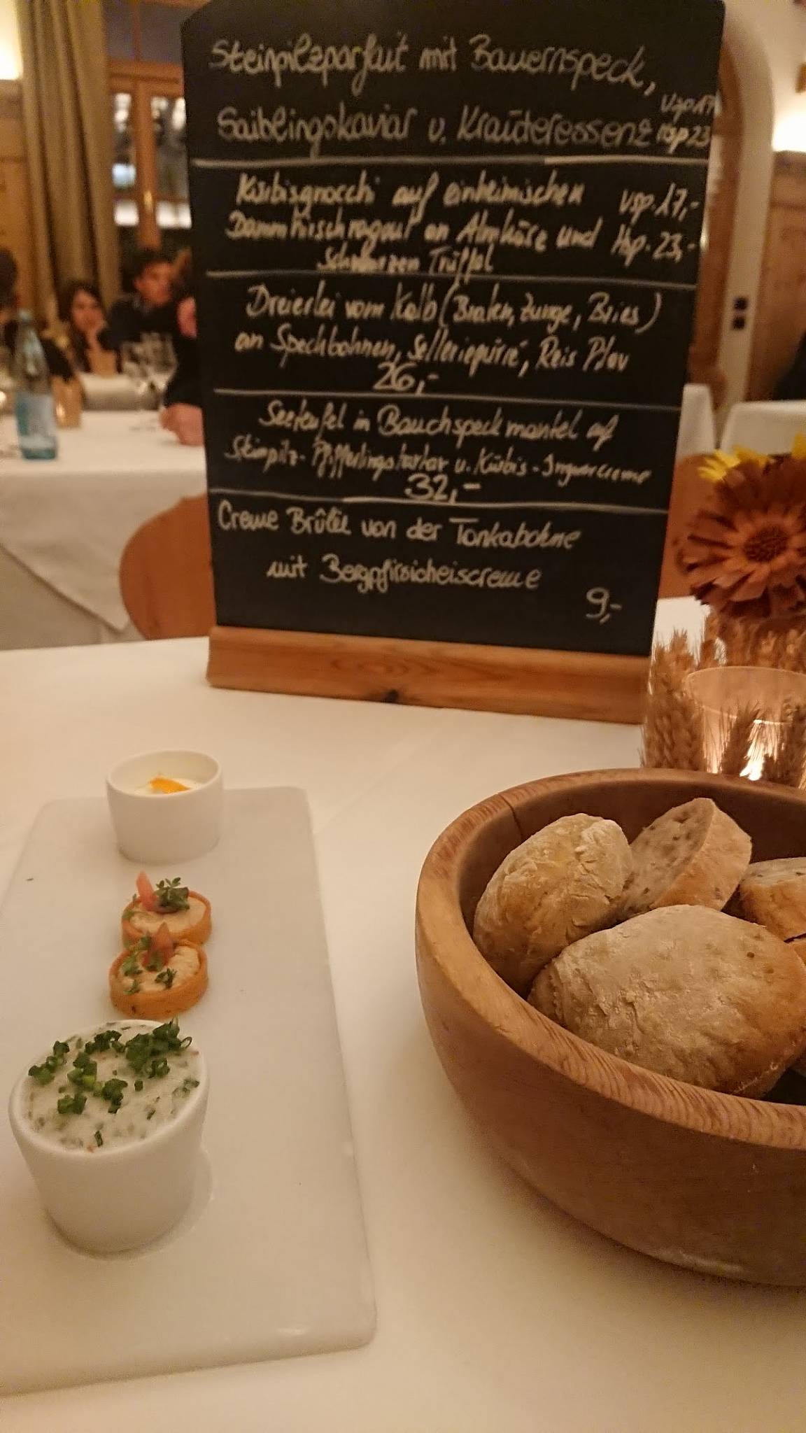 Menu da Schlosswirt Forst ristorante, Lagundo