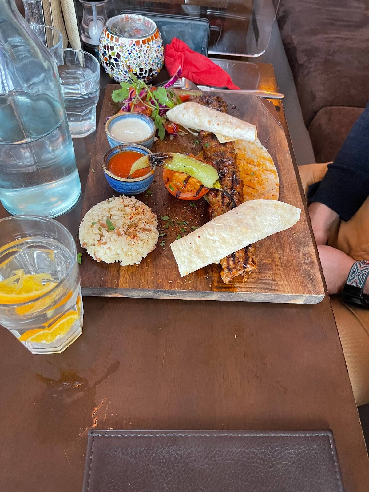 Menu at Lezzet Mediterranean bistro restaurant, Scarborough