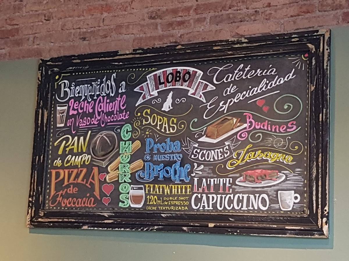 Carta de Lobo Café, Buenos Aires, Honduras 4730