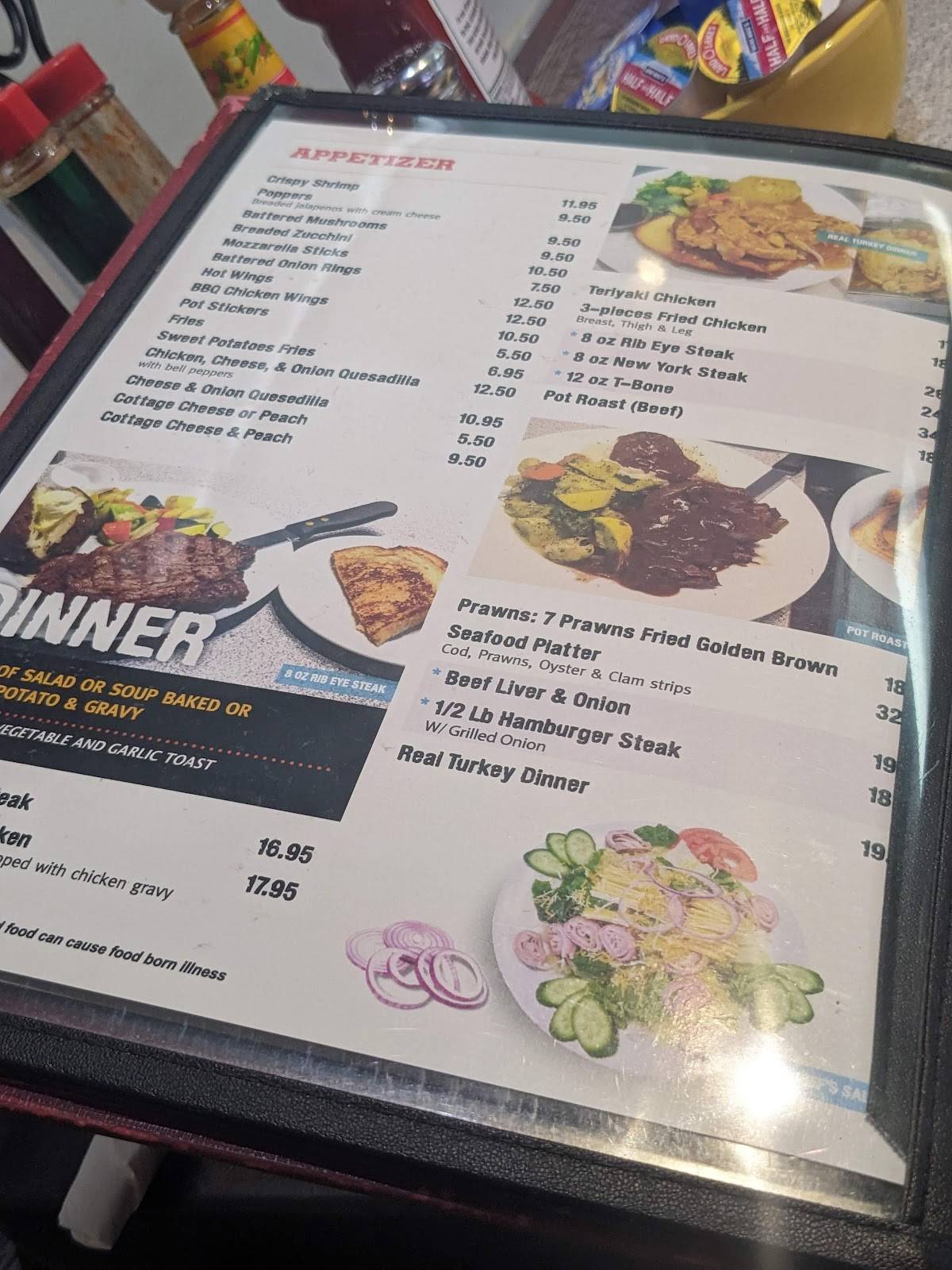 Menu at Mama's Table restaurant, Santa Clarita