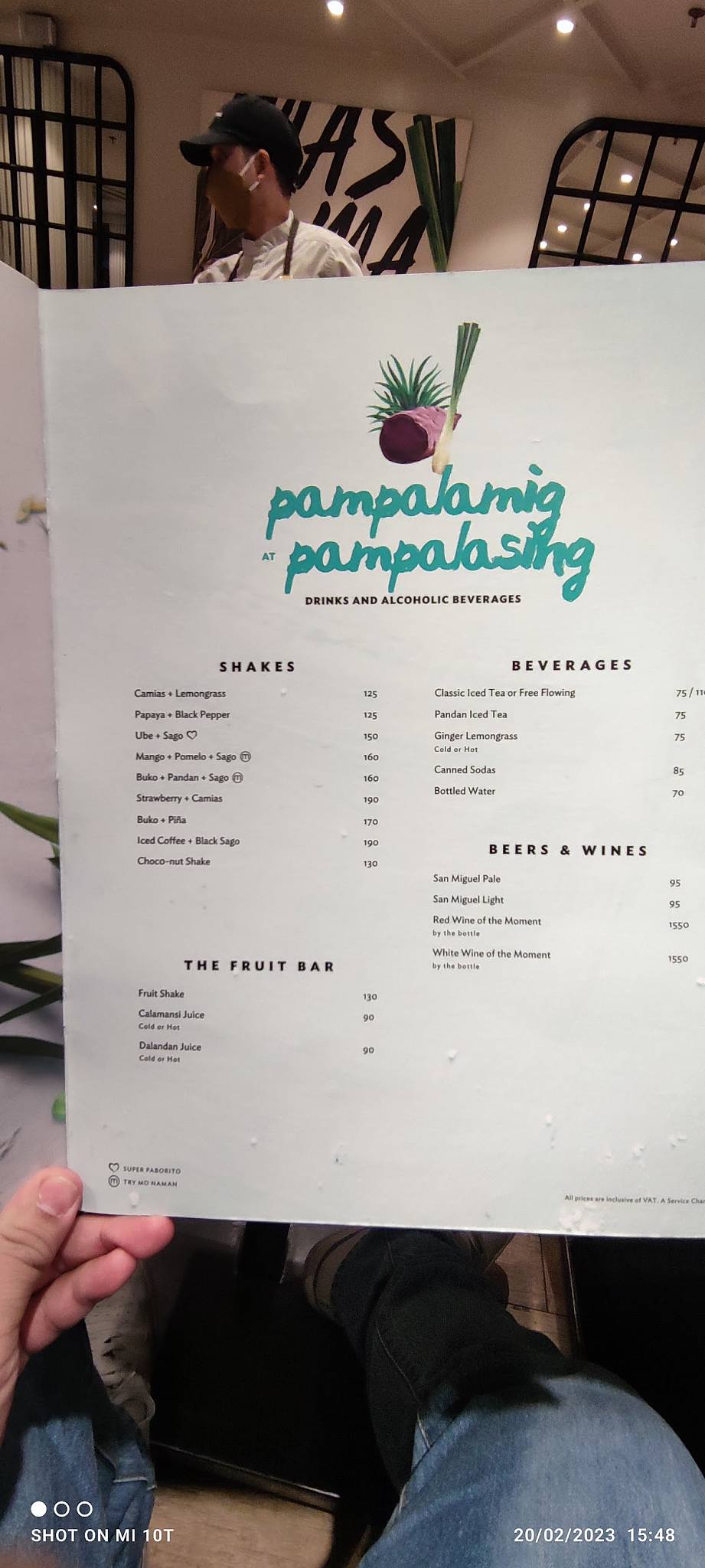Menu at Manam Cafe Megamall, Mandaluyong, 3/F Mega Fashion Hall